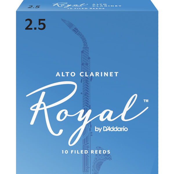 RICO ROYAL RDB1025 #2.5 Alto Clarinet Reeds, Box of 10 - Your Specialty ...